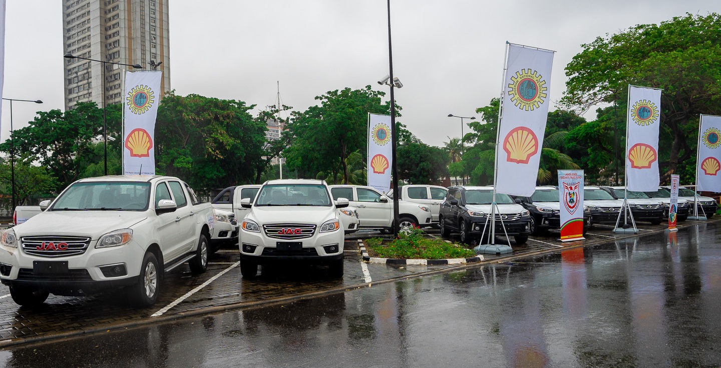 NNPC/Shell Donates Security Vehicles To Lagos State - Oriental News Nigeria