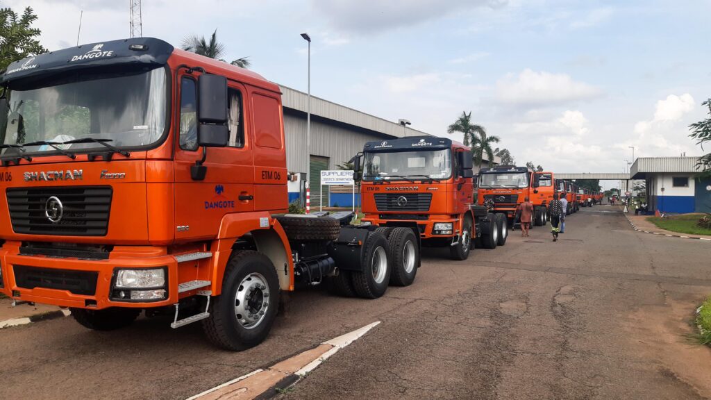 Dangote Cement Distributors Get 82 New Trucks - Oriental News Nigeria