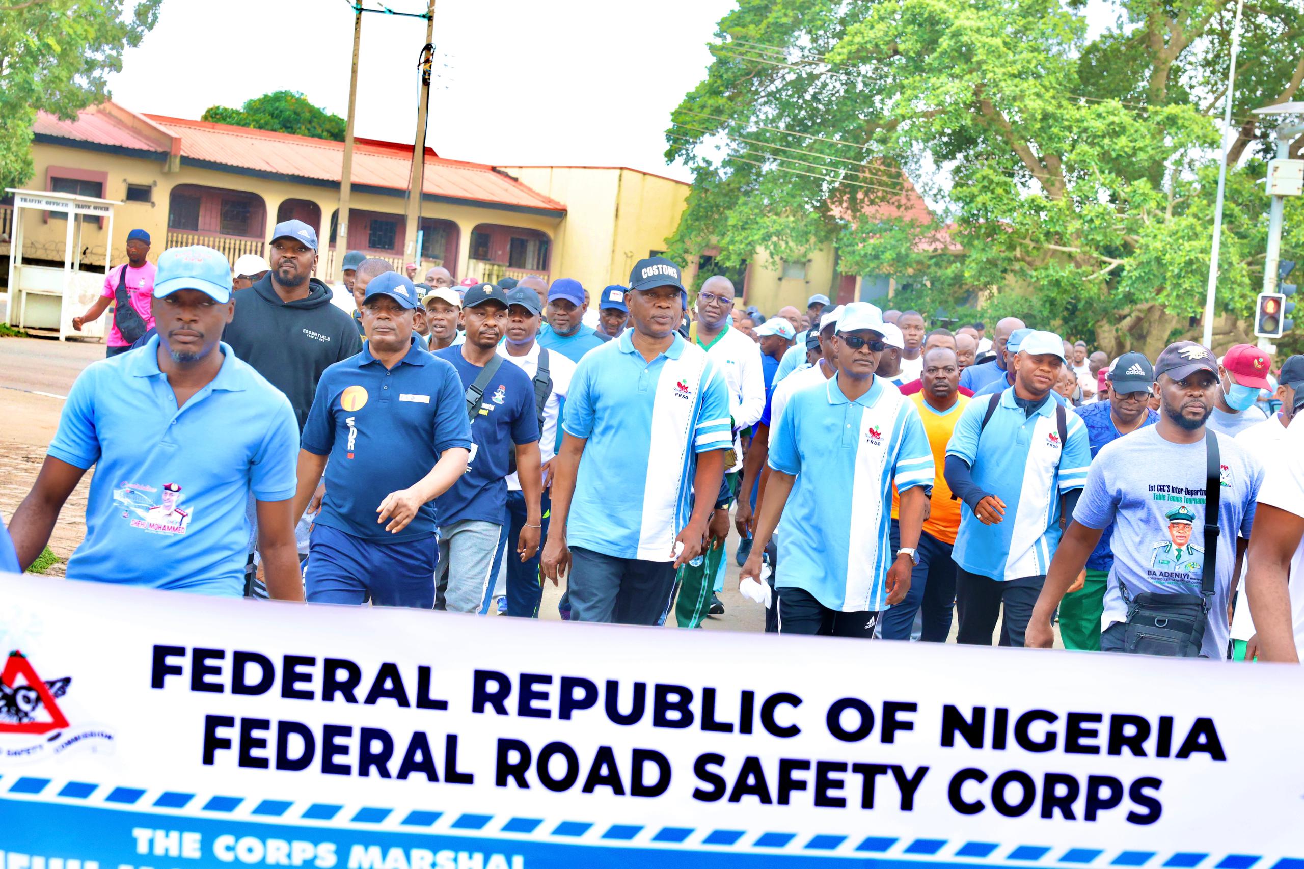 Customs, FRSC Stage 5km Walk To Promote Work-Life Balance - Oriental ...