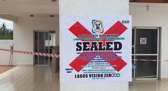 Lagos State Seals Four Buildings For Contravening Safety Regulations ...