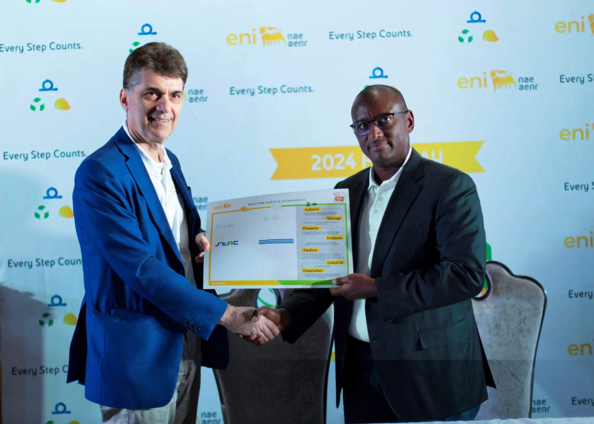 Agip Celebrates Collaboration In ABO Deep Offshore Field Operations ...