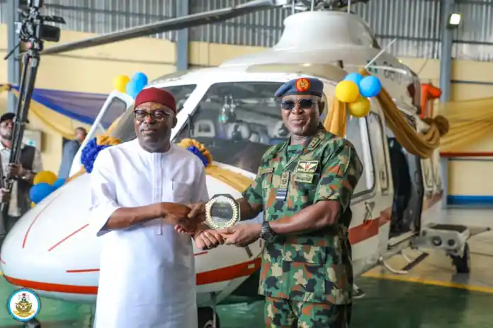 Nigerian Air Force Receives Helicopter From Rivers State Government ...